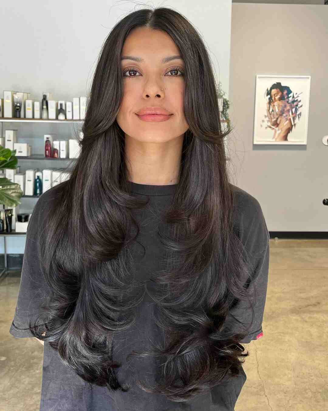 35 Enchanting Face-Framing Layers Long Hair: The Ultimate Guide To A ...