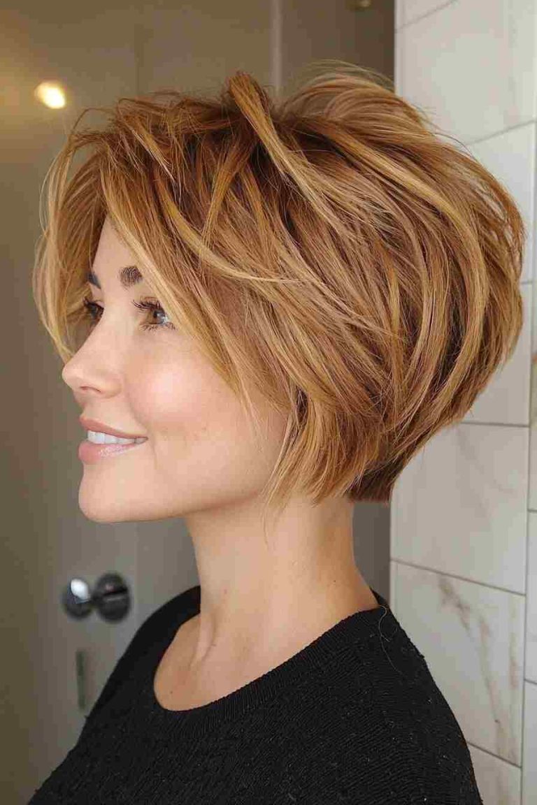 35 Stunning Short Hair With Layers Styles To Try Now! - Style With Glam