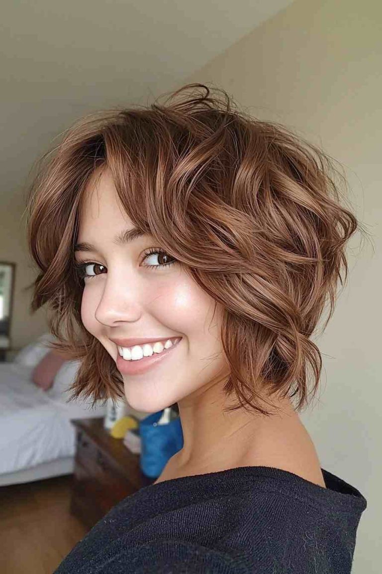 32 Fascinating Short Wavy Hairstyles: Top Trends To Try For A Fresh ...