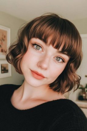 32 Fascinating Short Wavy Hairstyles: Top Trends To Try For A Fresh ...