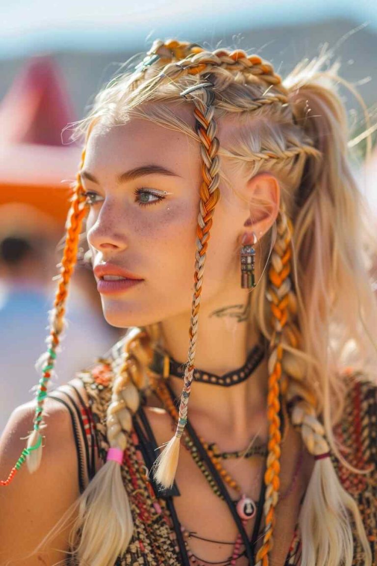 37 Cute Coachella Hairstyles To Rock The Ultimate Festival Look ...
