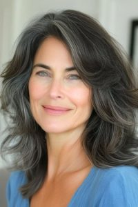 31 Stunning Gray Hair Blending Ideas For A Seamless Look! - Style With Glam