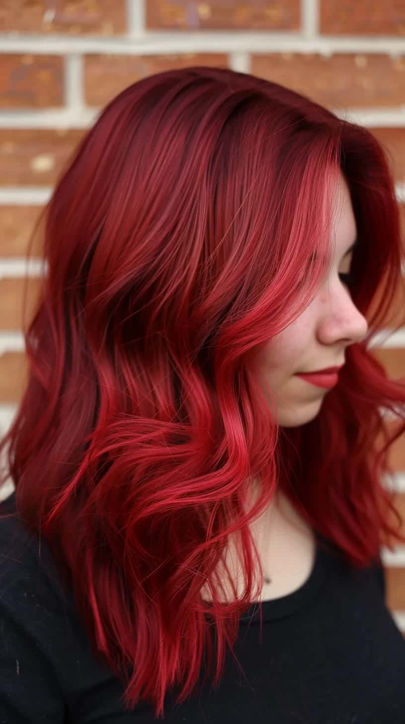 32 Stunning Deep Cherry Red Hair Color Ideas To Elevate Your Look ...