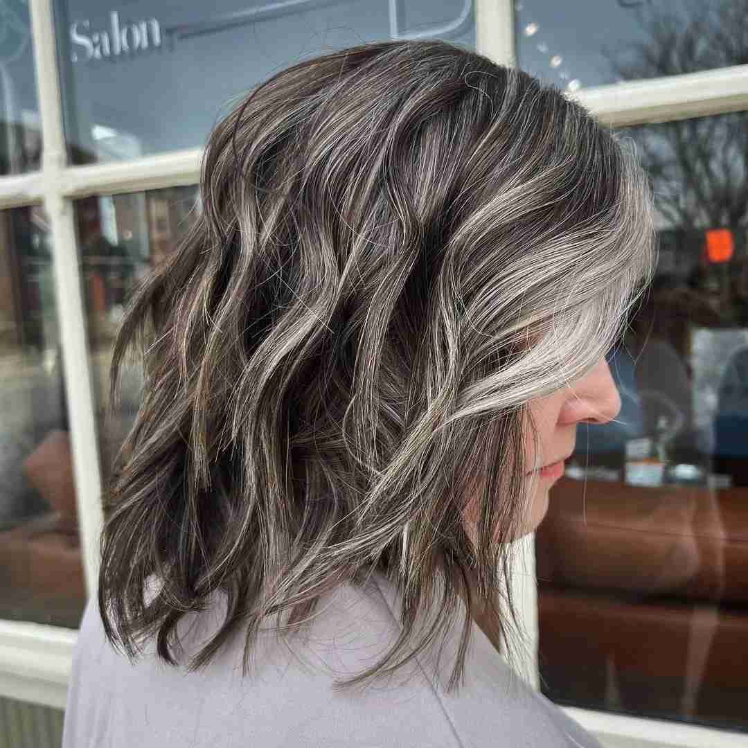 31 Stunning Gray Hair Blending Ideas For A Seamless Look! - Style With Glam