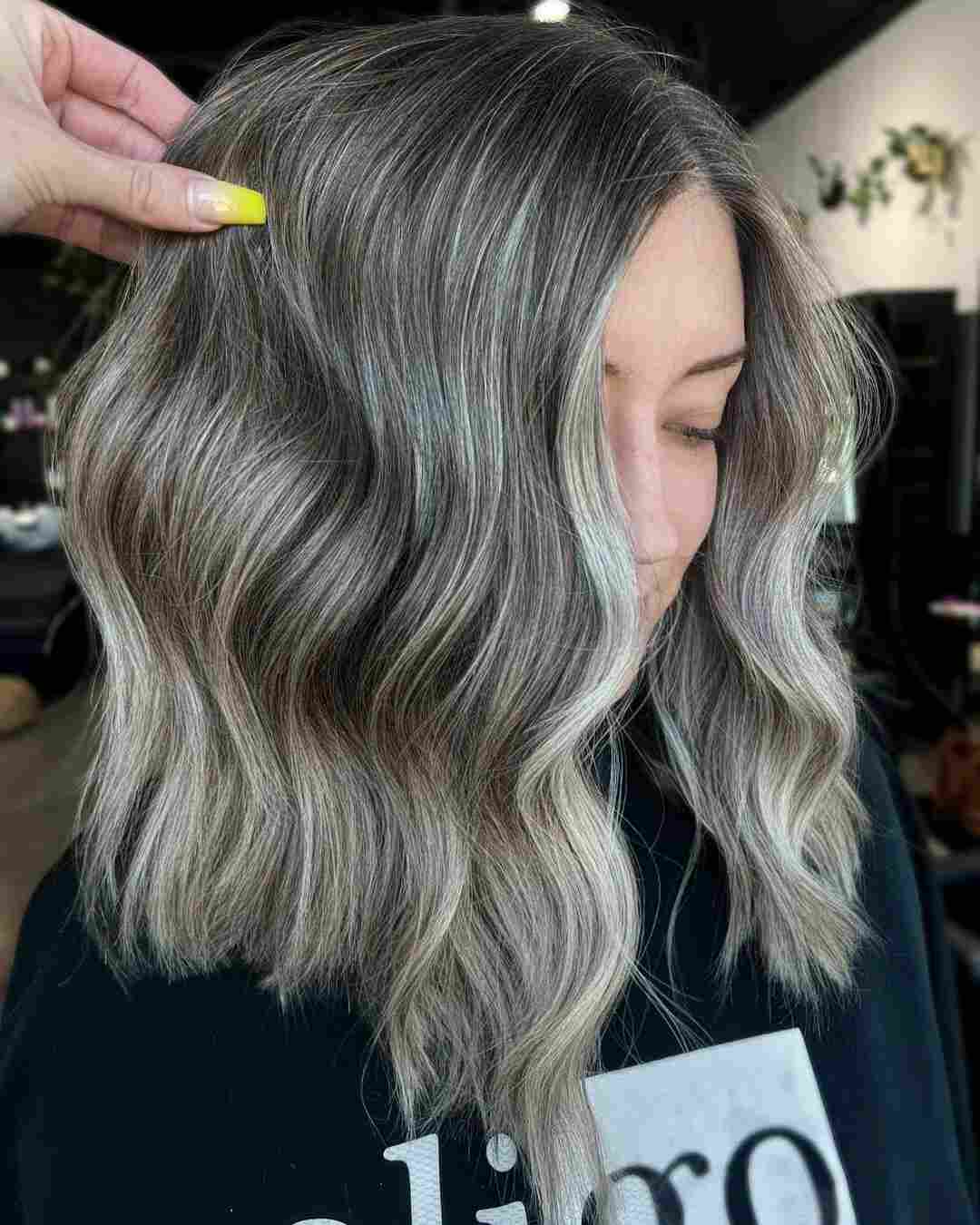 31 Stunning Gray Hair Blending Ideas For A Seamless Look! - Style With Glam