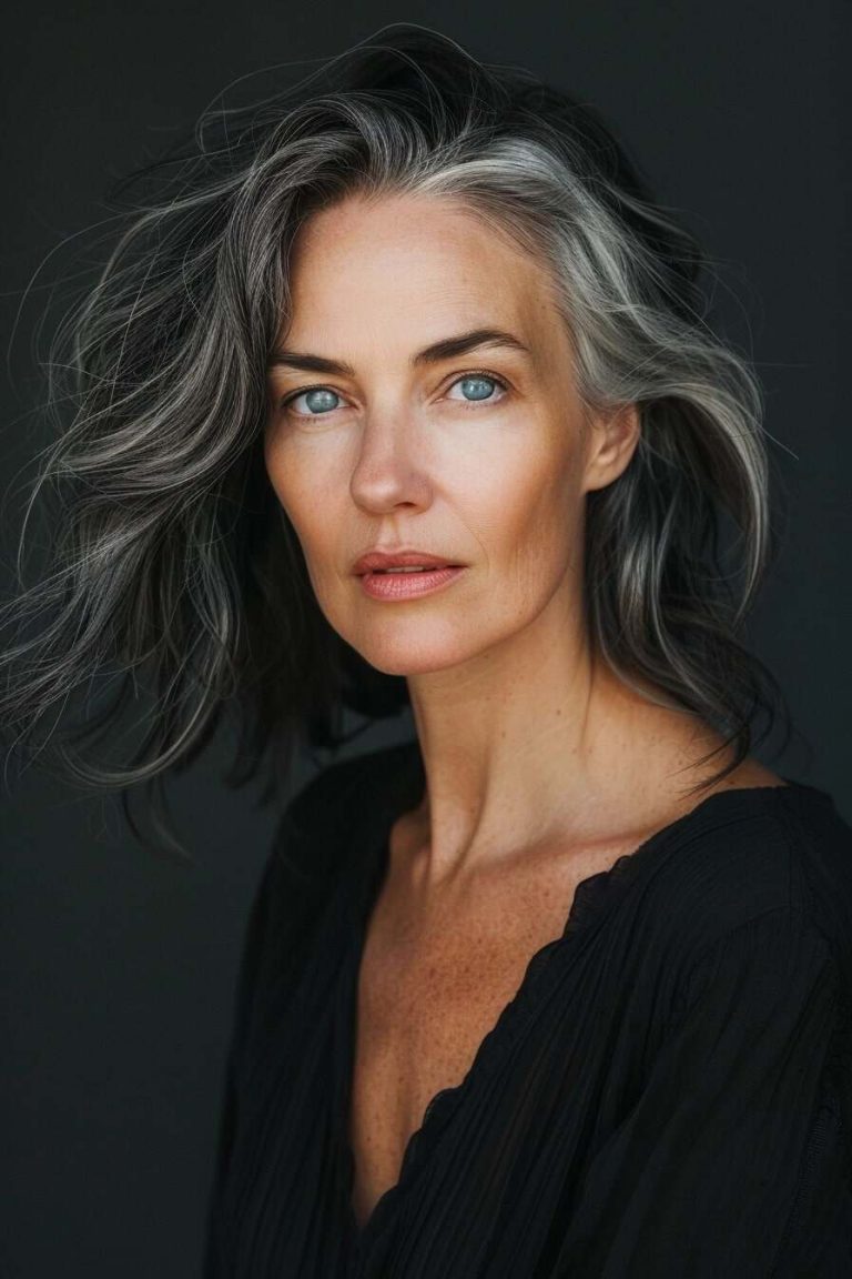 31 Stunning Gray Hair Blending Ideas For A Seamless Look! - Style With Glam