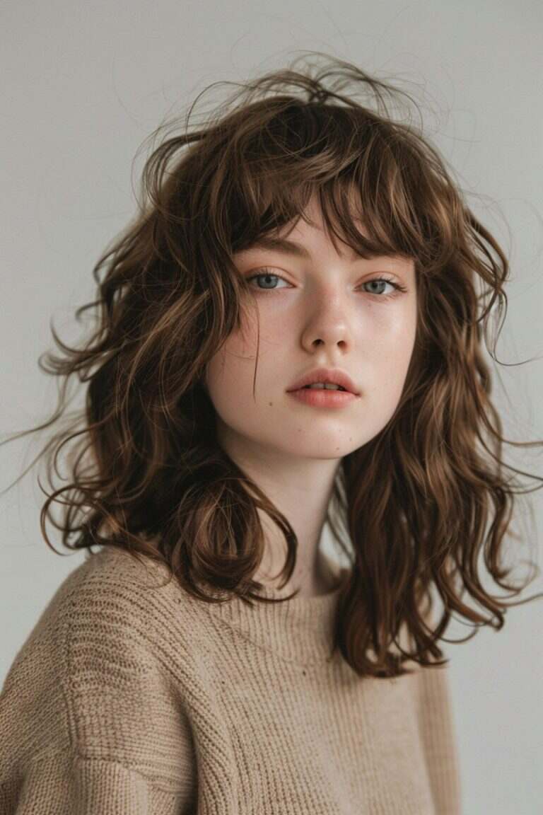 32 Charming Natural Wavy Haircuts: Effortless Styles For A Gorgeous ...