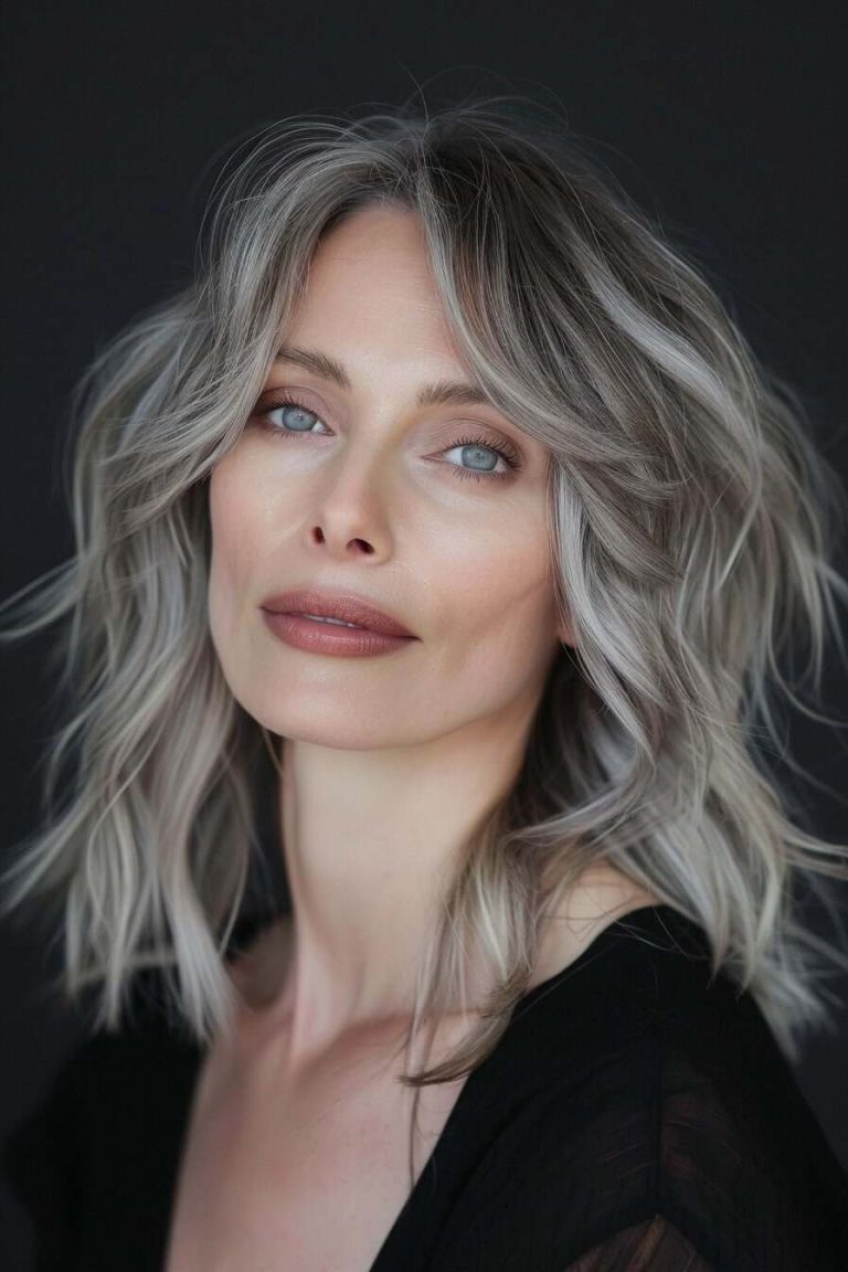 31 Stunning Gray Hair Blending Ideas For A Seamless Look! - Style With Glam