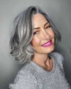 31 Stunning Gray Hair Blending Ideas For A Seamless Look! - Style With Glam
