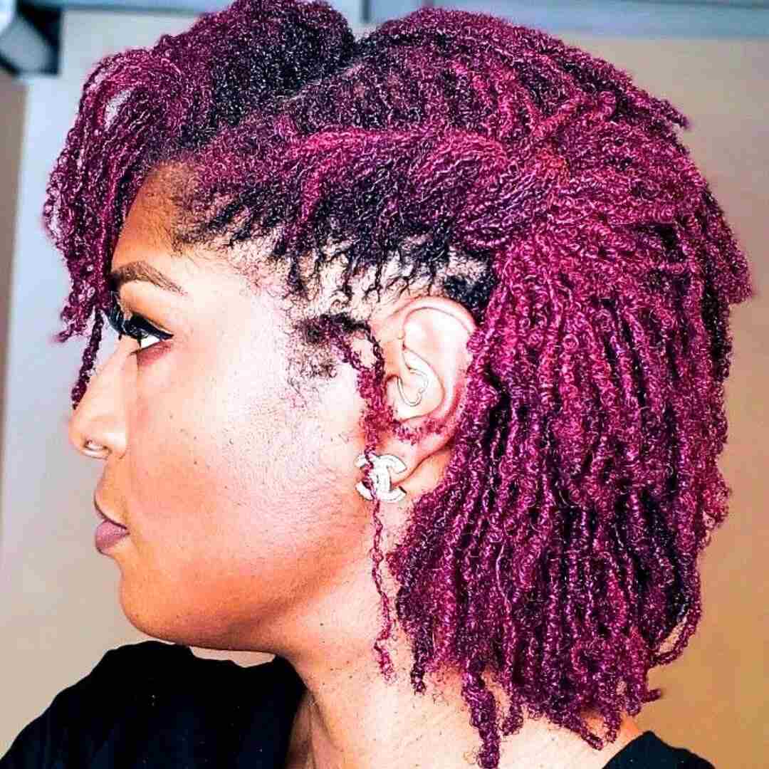 31 Stunning Hairstyles With Dyed Locs: Trendy & Creative Looks To Try ...