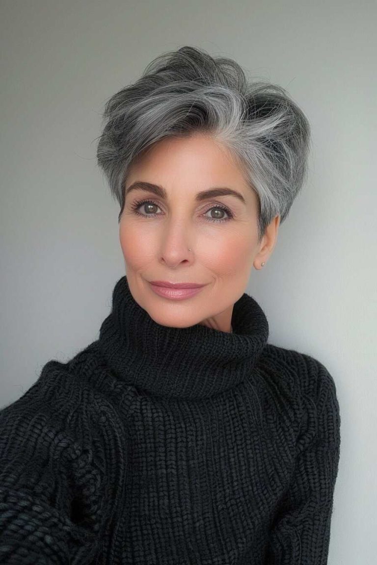 31 Stunning Pixie Cuts For Gray Hair That Prove Short And Chic Is ...