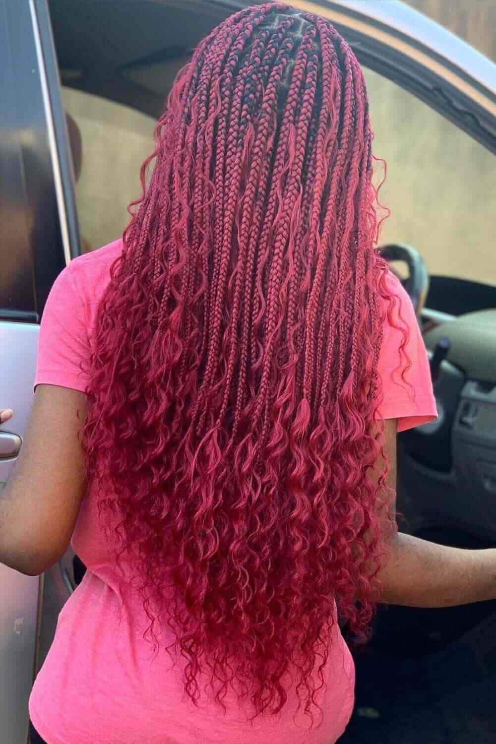 33 Breathtaking Goddess Braids With Color For A Stunning New Look ...