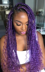 33 Breathtaking Goddess Braids With Color For A Stunning New Look ...